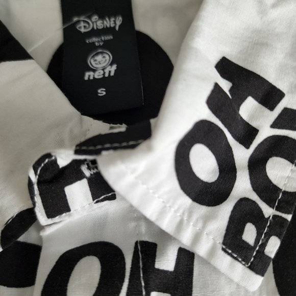 Neff | Shirts | Neff X Disney Mickey Mouse Black And White Oh Boy ...